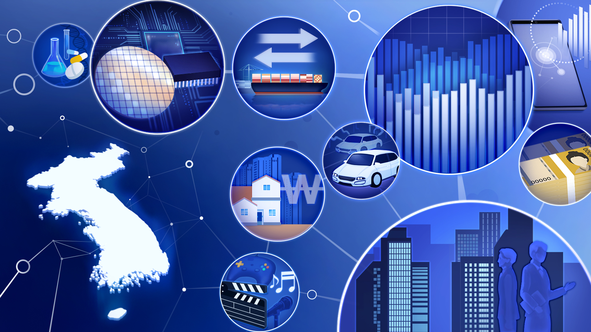 50년전과 비교해보니…한국 경제, GDP 85배·수출 153배 늘었다